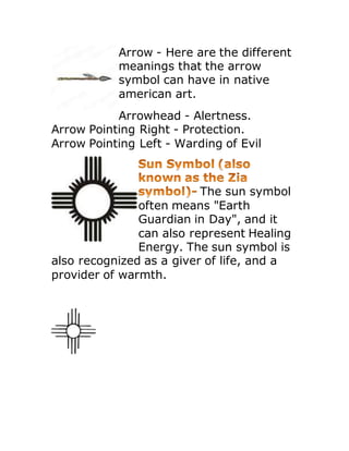 Native American Sun Symbols