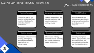 Native App Development Services | Native App Development tools | PPTX