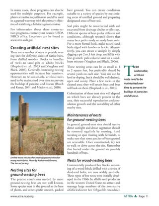 Alternative Pollinators: Native Bees | PDF