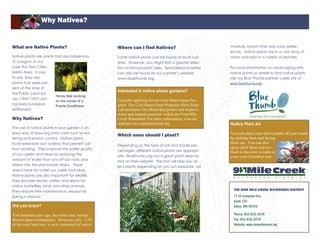 Gardening with Native Plants - Nine Mile Creek Watersheed District ...