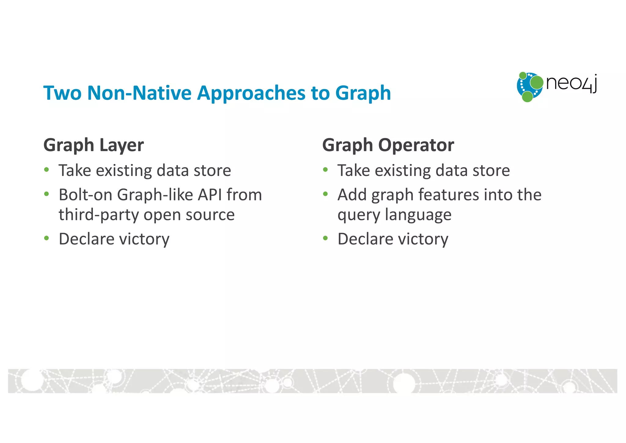The Graph-Native Advantage | PPT