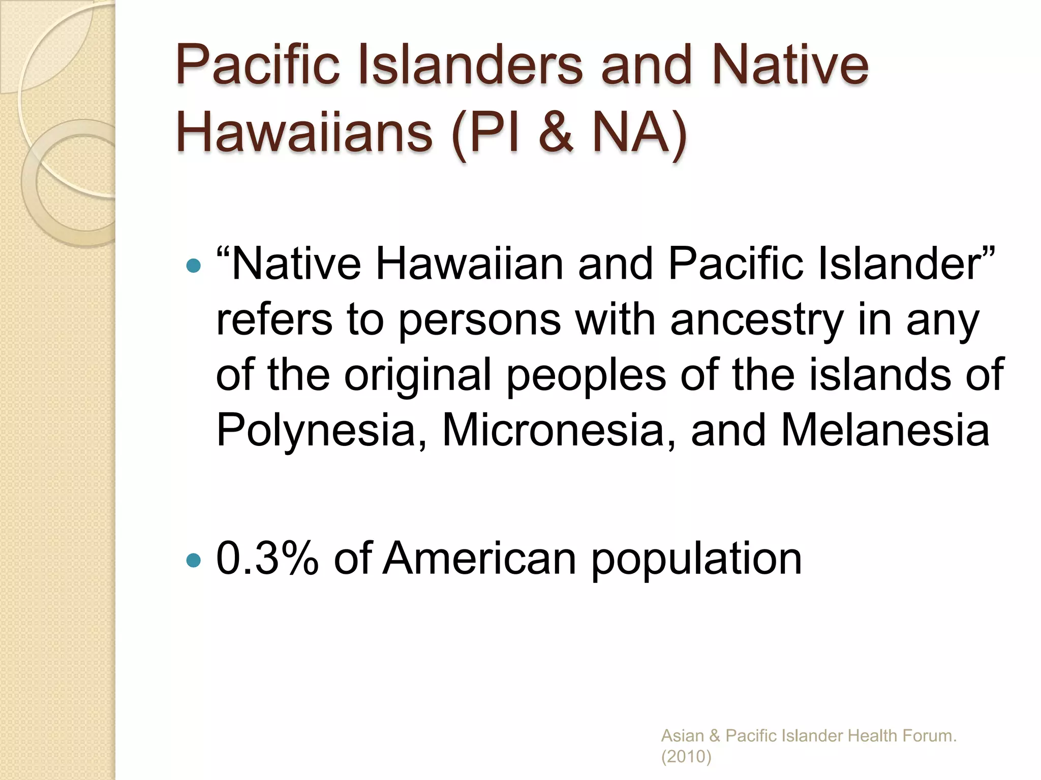 Native hawaiians and pacific islanders (nhpi) | PPTX