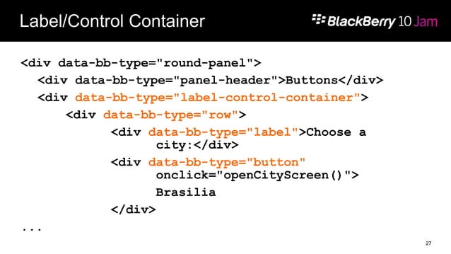 Native look and feel bbui & alicejs | PPT