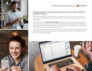 How OutSystems Accelerates PWA Development | PPT