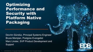 Why you should use native packages to install PostgreSQL on Linux | PPT