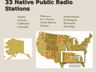 Native Public Media Presentation 8.10.09