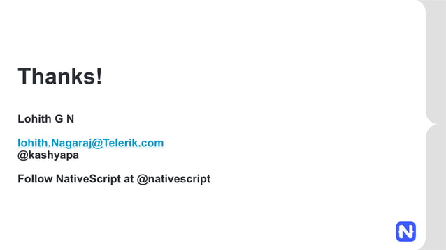 Introduction To Nativescript Buildtruly Native Apps Using Javascript