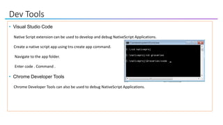 Native Script Atlanta Code Camp | PPTX