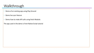 Native Script Atlanta Code Camp | PPTX