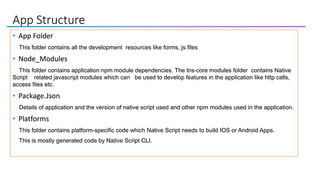 Native script overview | PPTX | Web Design and HTML | Internet