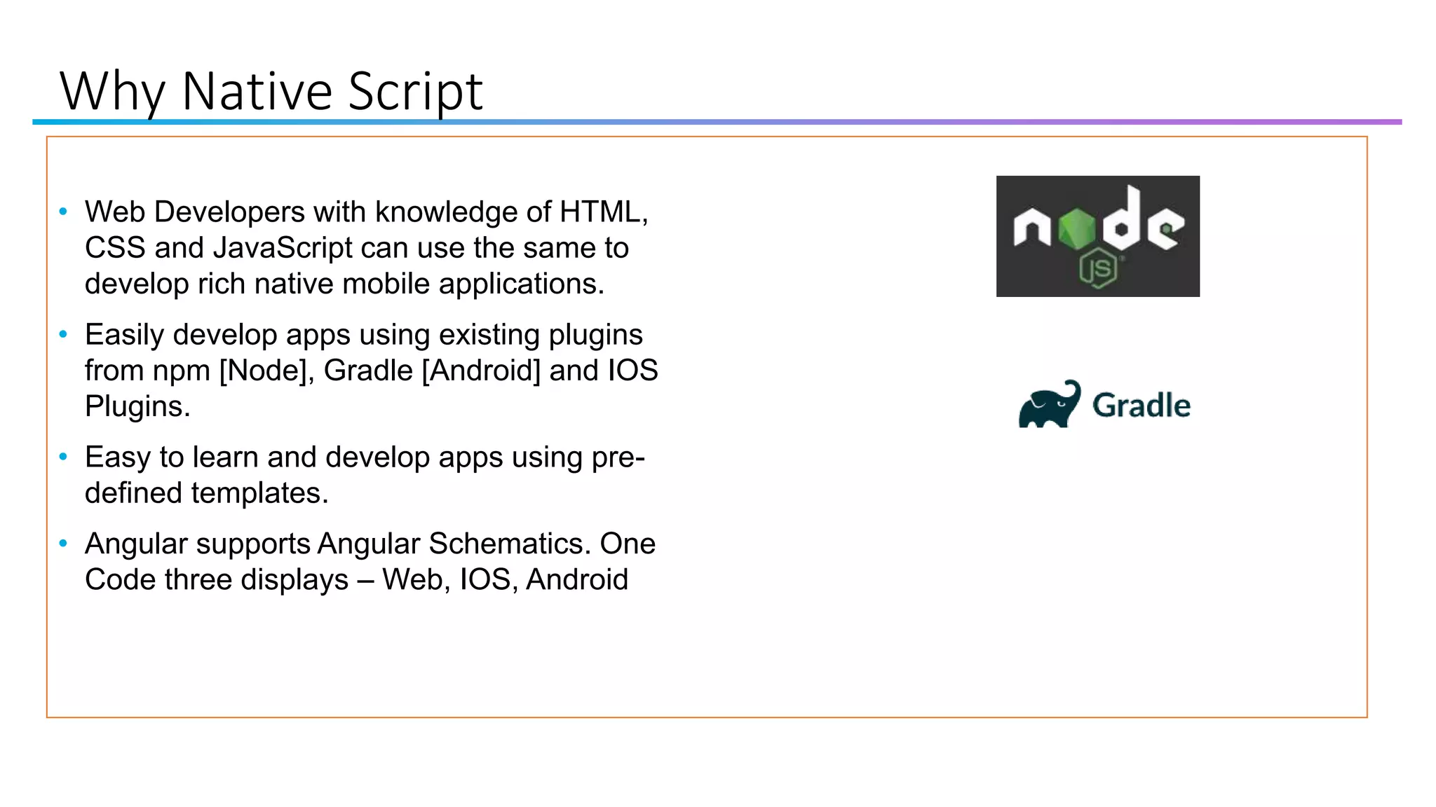 Native Script Overview | PPTX