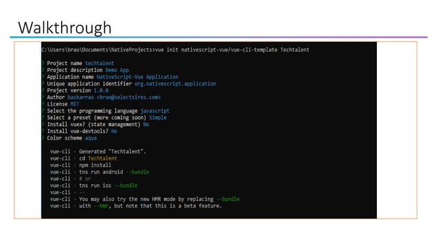 Native Script Overview | PPTX | Web Design and HTML | Internet