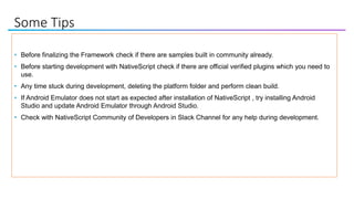 Native Script Overview | PPTX