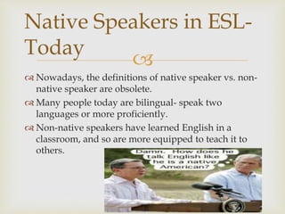 Native speaker | PPTX