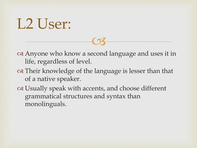 Native speaker | PPTX | Education