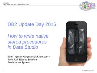 Native Stored Procedures with data studio | PPT