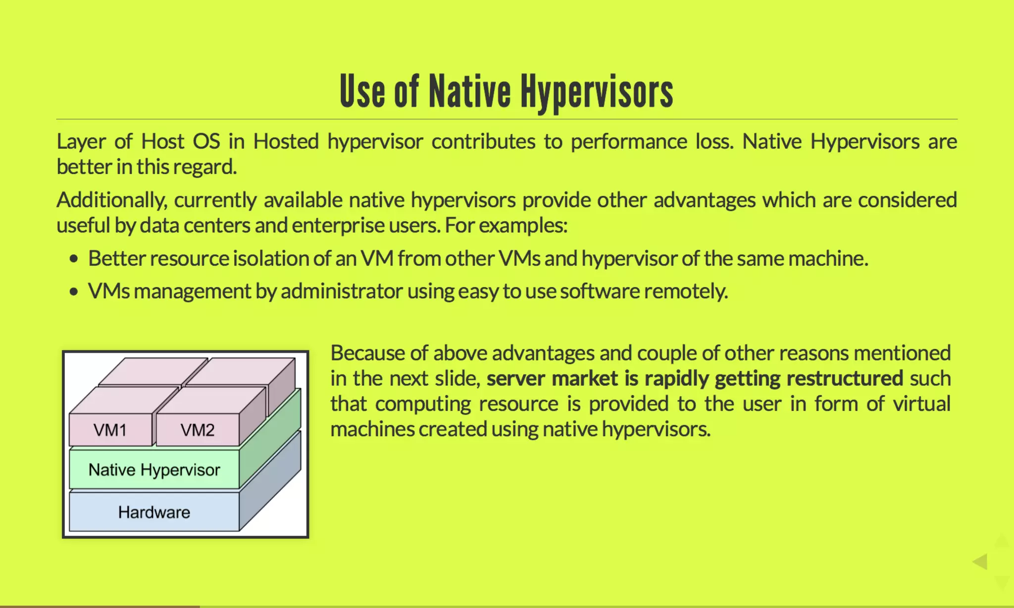 Era of Hardware Assisted Native Hypervisors (Virtual Machines) | PPT