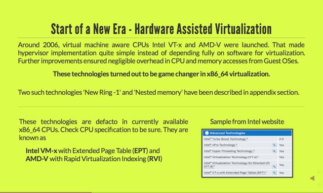 Era of Hardware Assisted Native Hypervisors (Virtual Machines) | PPT
