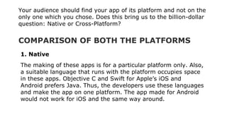 Native vs cross platform native development which one is right for your ...