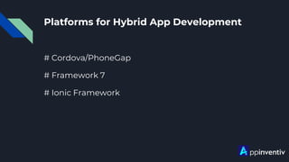 Native vs Hybrid Apps | PPT