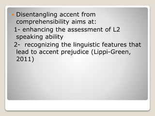 Native Vs Non-Native Accent | PPTX