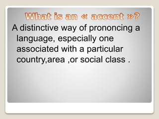 Native Vs Non-Native Accent | PPTX