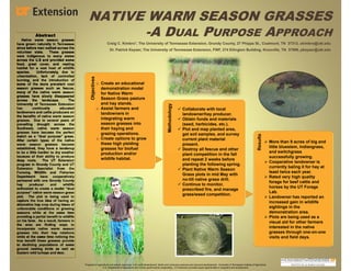 Native warm season grasses 3 | PPT