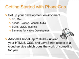 Native Mobile Apps, Xamarin, and PhoneGap | PPT