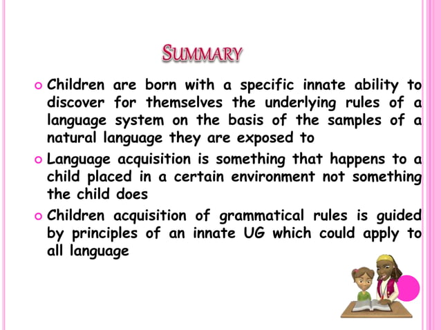 Nativist theory | PPTX