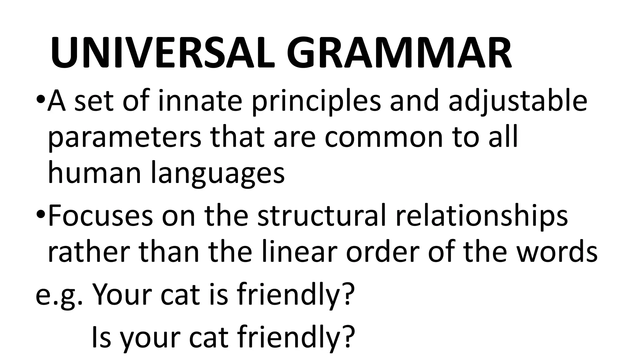 Nativist theory | PPTX