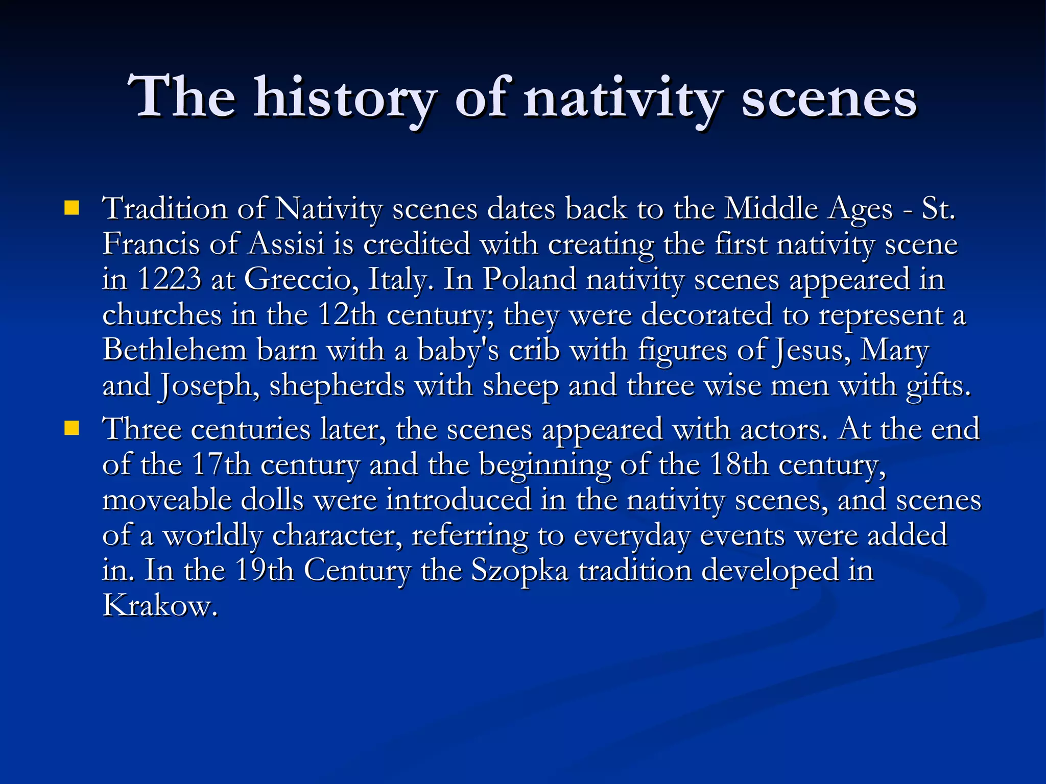 Nativity Scenes | PPT