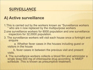 ANTI MALARIA CONTROL PROGRAMME | PPT