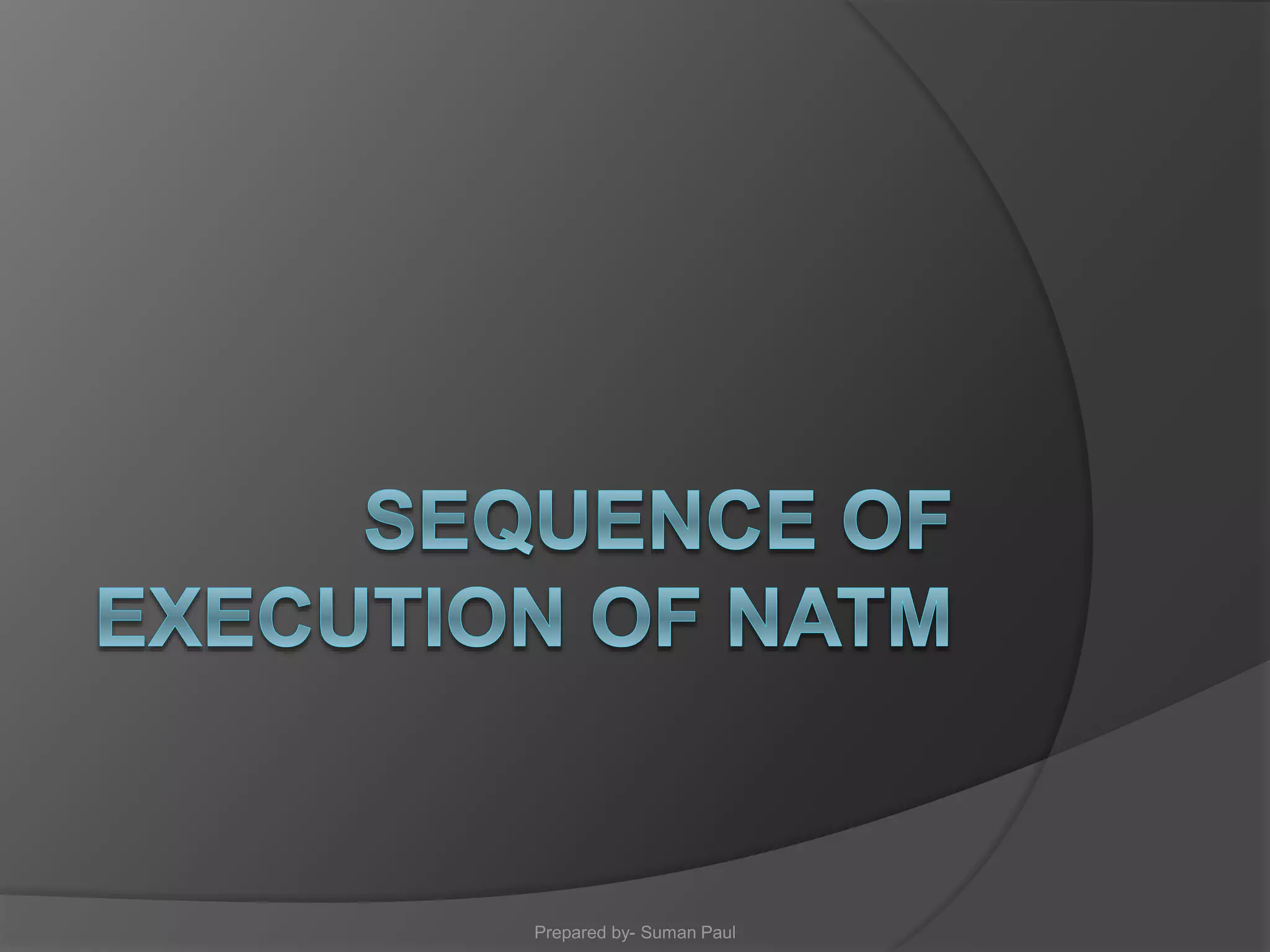 NATM Tunneling ppt | PPT