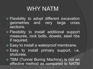 NATM Tunneling ppt | PPT