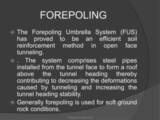 NATM Tunneling ppt | PPT