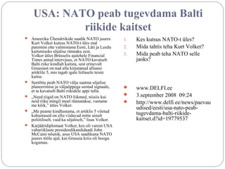 Nato | PPT