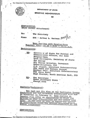 Memorandum on NATO DECLARATION 1974 - CIA DOC | PDF