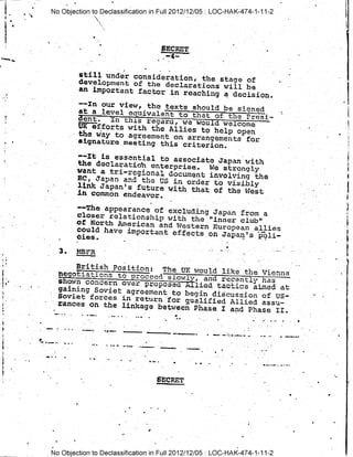 Memorandum on NATO DECLARATION 1974 - CIA DOC | PDF