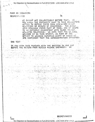 Memorandum on NATO DECLARATION 1974 - CIA DOC | PDF