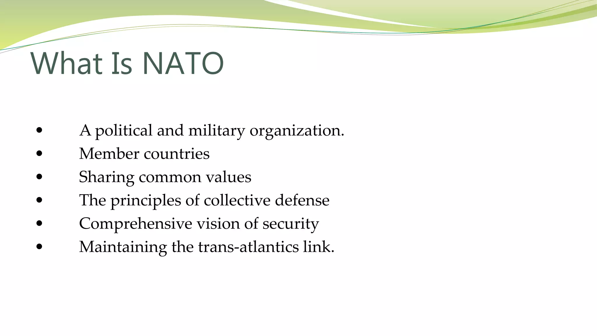 NATO | PPTX