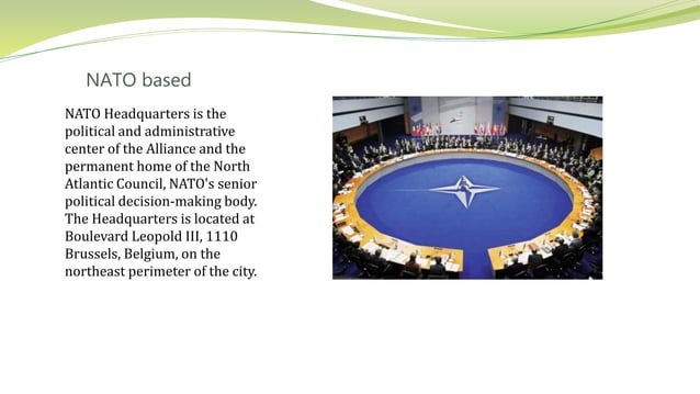 NATO | PPTX | Europe Travel | Travel Locations