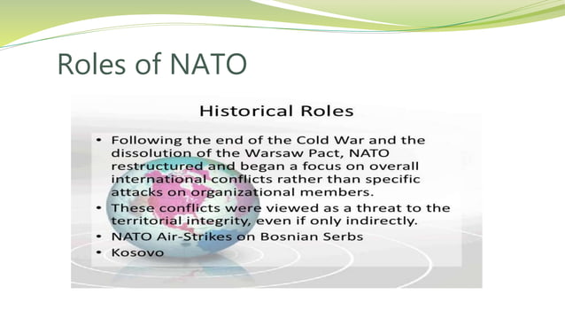 NATO | PPTX | Europe Travel | Travel Locations