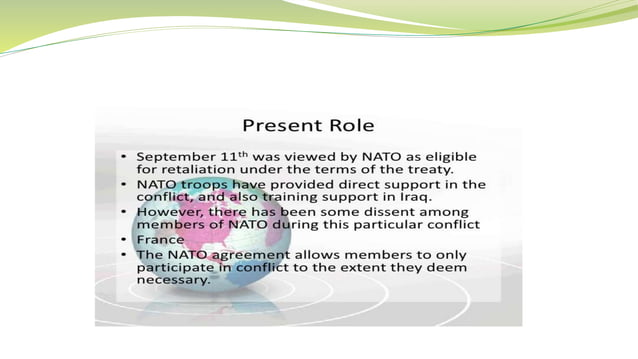 NATO | PPTX | Europe Travel | Travel Locations