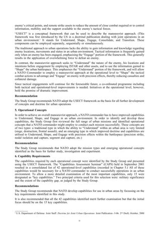 Nato urban strategy | PDF