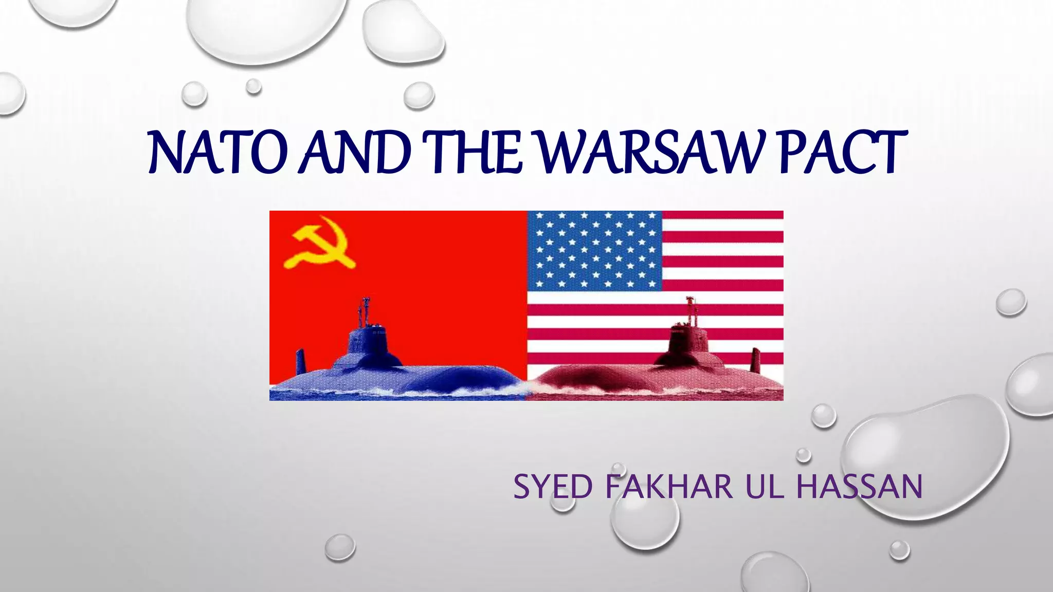 NATO AND WARSAW PACT | PPTX