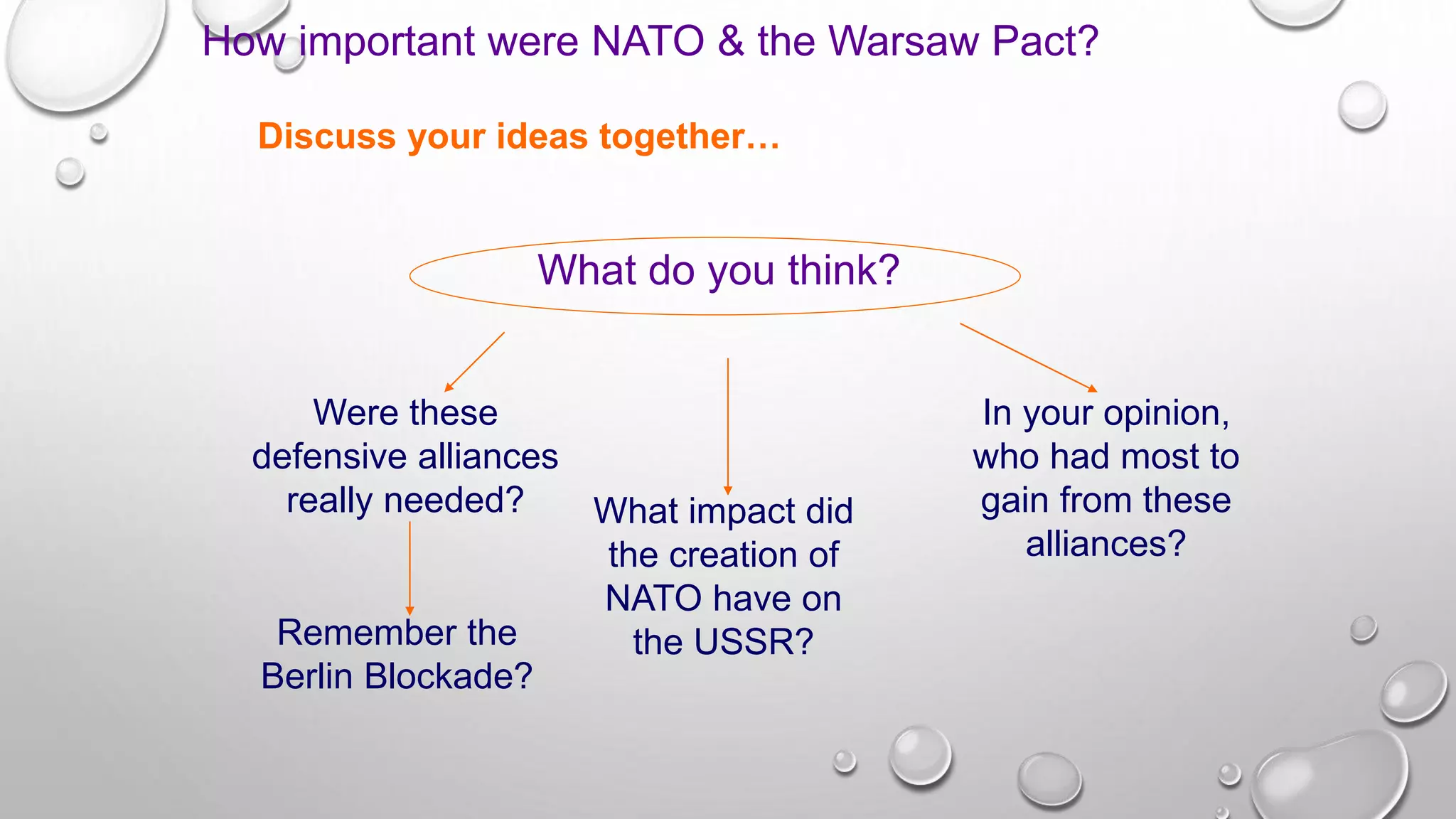 NATO AND WARSAW PACT | PPTX
