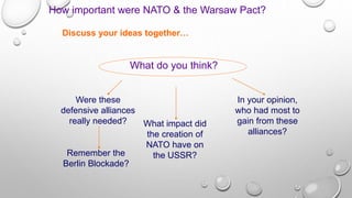 NATO AND WARSAW PACT | PPTX