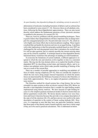 calculation of currents in nanowires | PDF