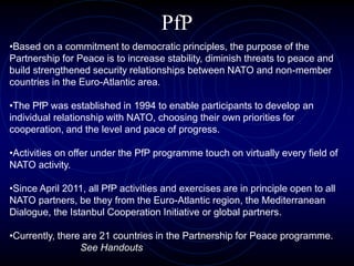 NATO Mission and Introduction for Public on International Security | PPT