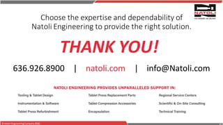 Natoli Engineering Presentation at 2020 Virtual Pharma Expo | PPT